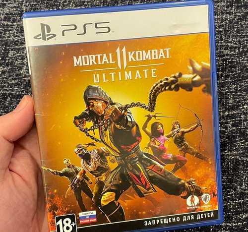 Mortal kombat 11 ultimate диск ps5