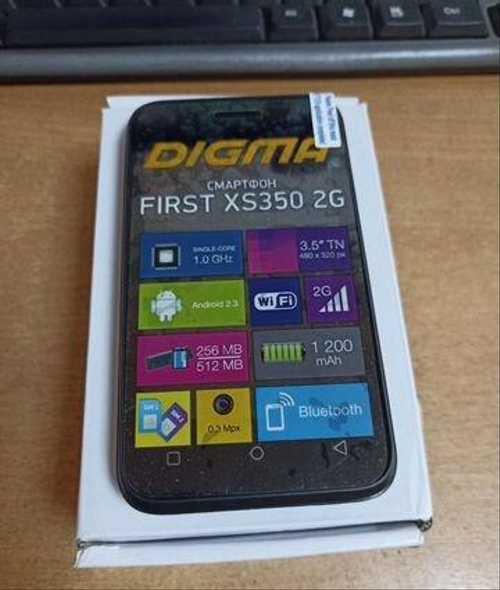 Телефон Digma First X350 2G