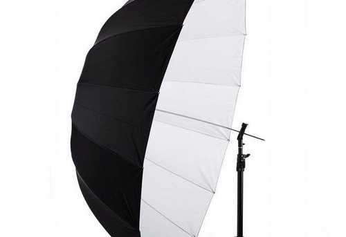 Параболический зонт Fotokvant U-165W белый/черный