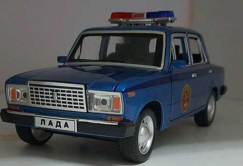 Модель автомобиля ваз-2107 гаи СССР