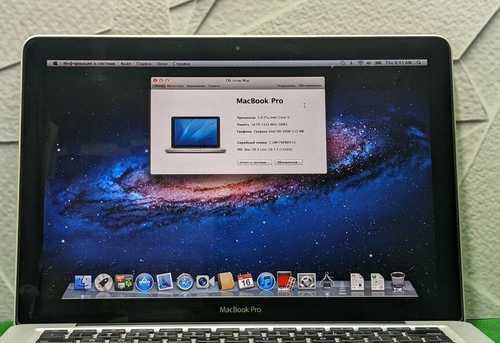 MacBook Pro 13 (2011), 120 ГБ, Core i5, 2.4 ГГц, RAM 16 ГБ, Intel HD Graphics 3000