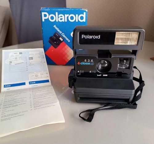 Фотоаппарат polaroid 636 closeup