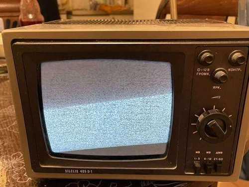 Переносной телевизор СССР