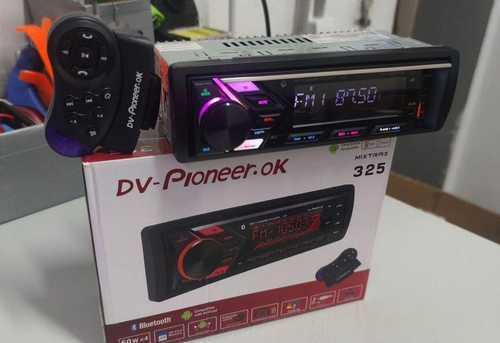 Магнитола Pioneer 325,USB/Bluetooth/пульт на руль