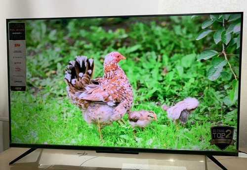 Заряженный безрамочный Smart телевизор 50"(новый)