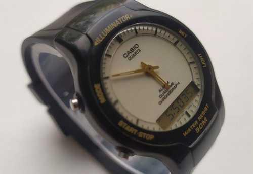 Часы Casio AW-43 illuminator винтаж хронограф #223