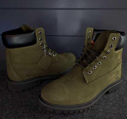 Ботинки Timberland 6 Inch зелёные