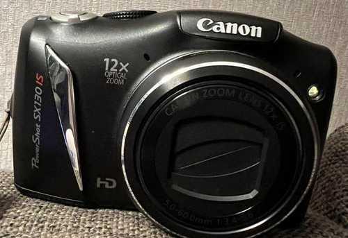 Фотоаппарат canon powershot sx130 is