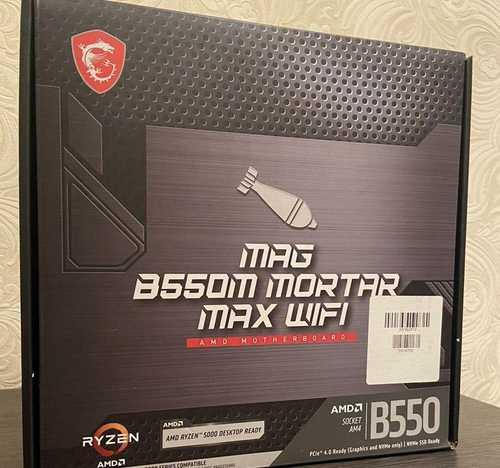 Msi mag b550m mortar max wifi ddr4