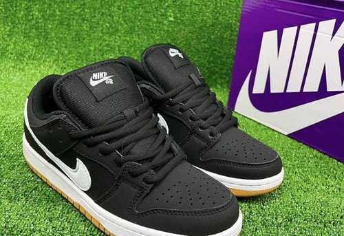Кроссовки Nike SB Dunk low black gum 41-49