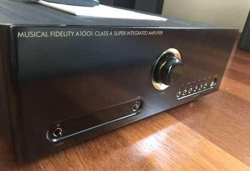 Musical fidelity A1001 class A super amplifier