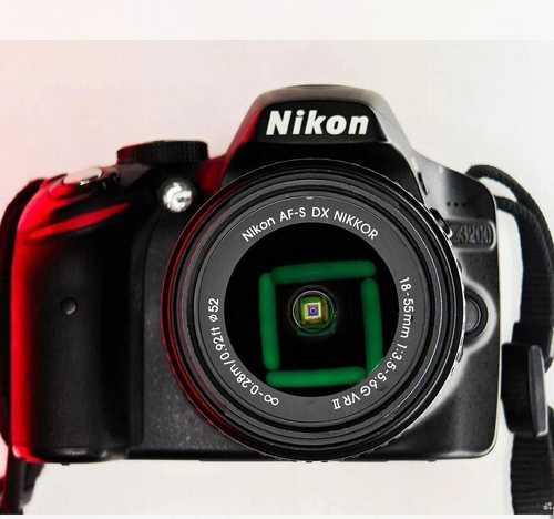 Фотоаппарат Nikon d3200 kit 18-55mm 15к пробег