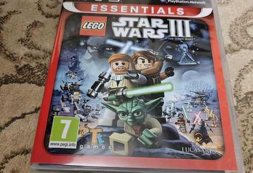 Lego Star Wars 3 ps3 игра для приставки