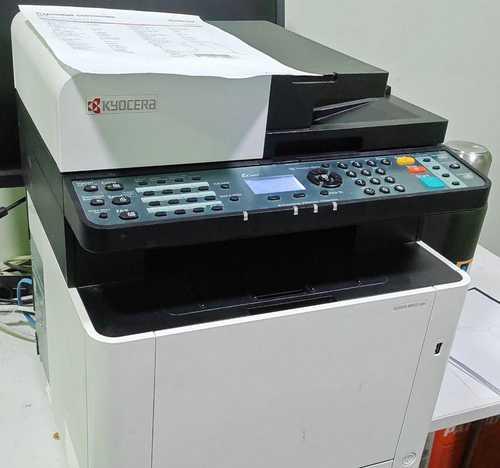 Мфу лазерный цветной kyocera m5521 cdn