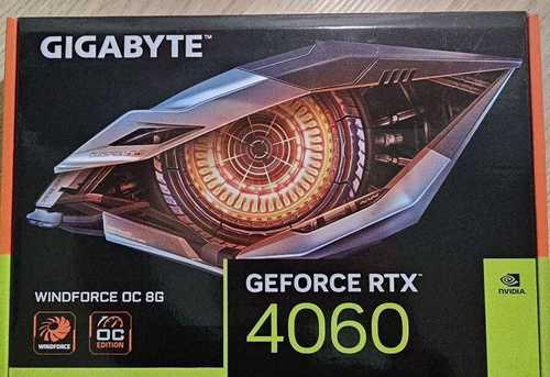 Gigabyte RTX 4060 windforce OC рст Новая