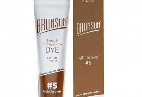 Bronsun Краска для бровей #5 - Светло-коричневый