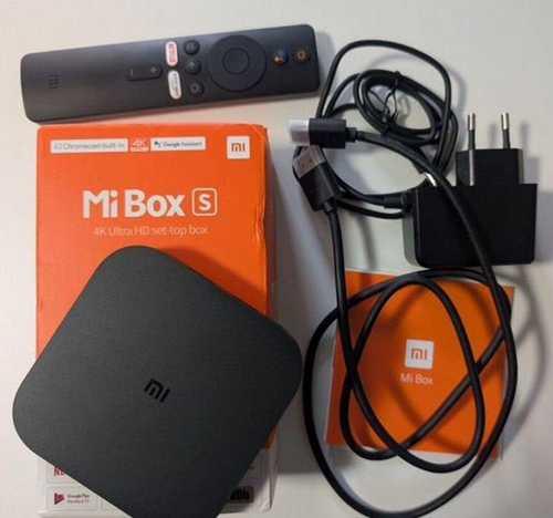 Tv приставка xiaomi mi box s