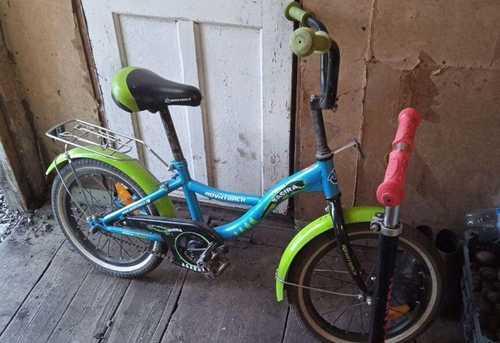 Детский велосипед бу в хорошем состояние