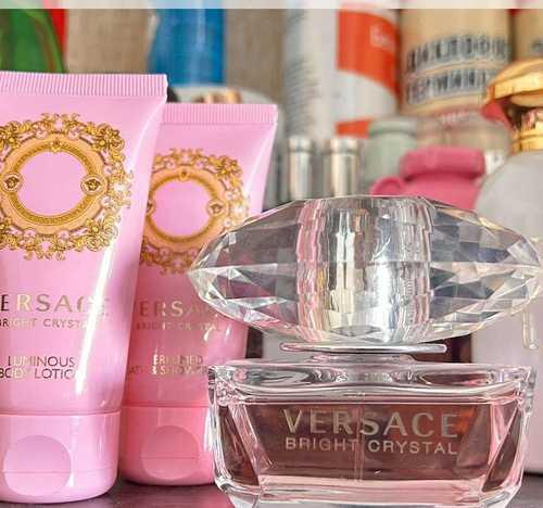 Versace bright crystal 50 мл набор