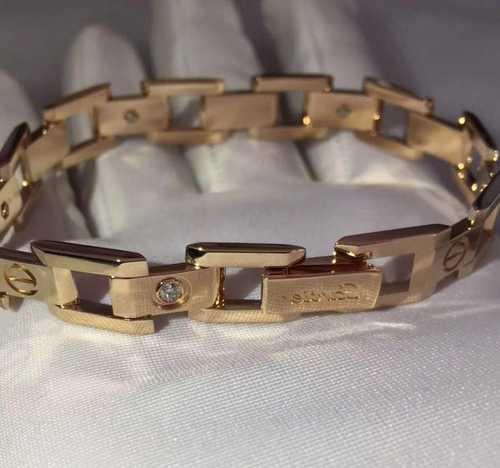 Браслет Cartier Love желтое золото 6 бр. 0.6016 ct
