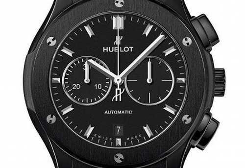 Hublot classic fusion chronograph black magic 42мм