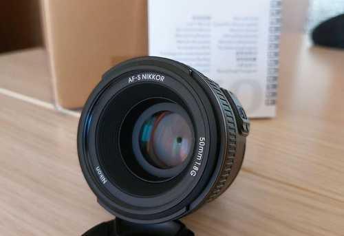 Nikon AF-S 50mm f/1.8G новый