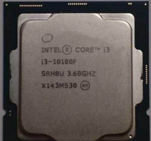 Intel Core i3 10100F, LGA 1200, OEM