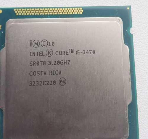 Процессор intel core i5 3470