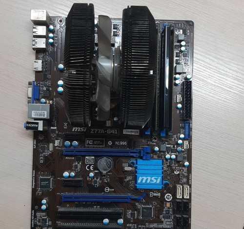 Сборка i7-3770k, z77a-g41, 16 ram (4x4)   cpu fan