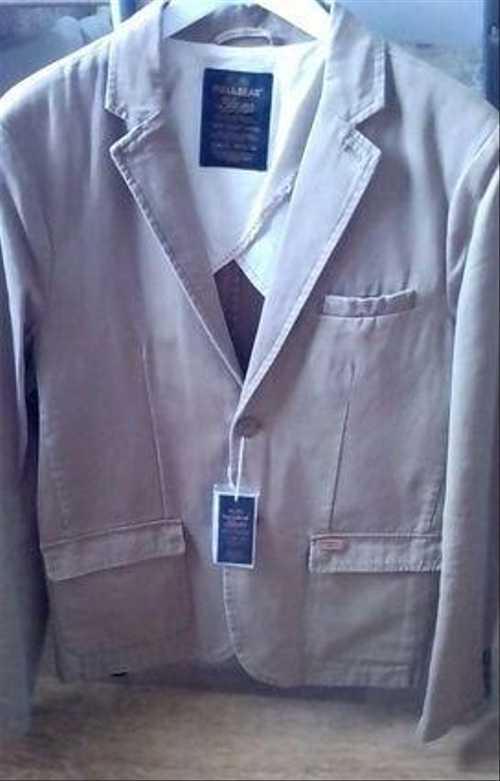 Пиджак мужской Pull&Bear новый