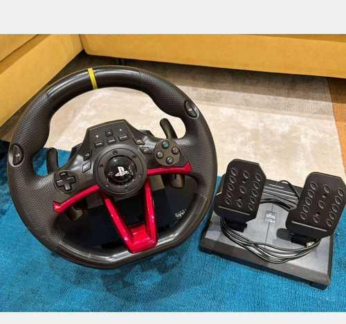 Игровой руль hori racing wheel apex