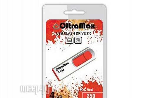 4Gb - OltraMax 250 OM-4GB-250-Red