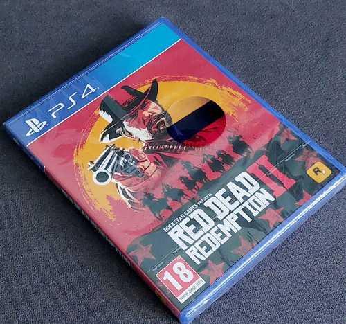 Игра Диск Red Dead Redemption 2 PS4 PS5 Новый