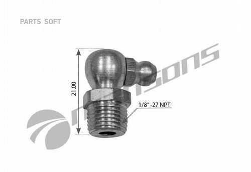 Mansons G901 G901MNS масленка 1.8''x27 NPT (90') \