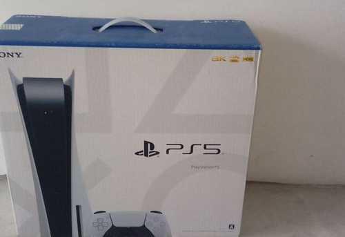 Коробка из под консоли Sony PlayStation 5