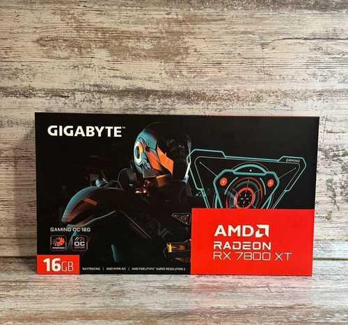 Видеокарта Gigabyte AMD RX 7800XT 16GB Gaming OC