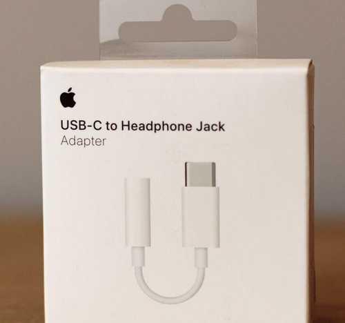 Переходник USB-C to Jack Apple