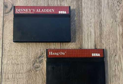 Две игры на Sega Master System