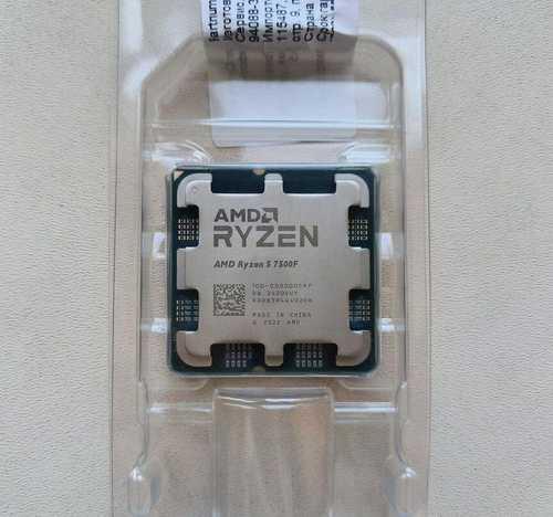 Процессор AMD Ryzen r5 7500f