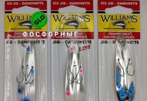 Блесны Williams Ice Jig J60 оригиналы