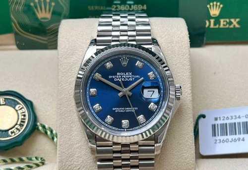 Rolex Datejust 36 Blue Diamond Dial 126234