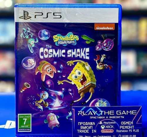 Sponge bob square pants The cosmic shake ps5 new