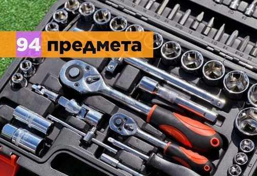 Набор инструментов для автомобиля 94 предмета новы