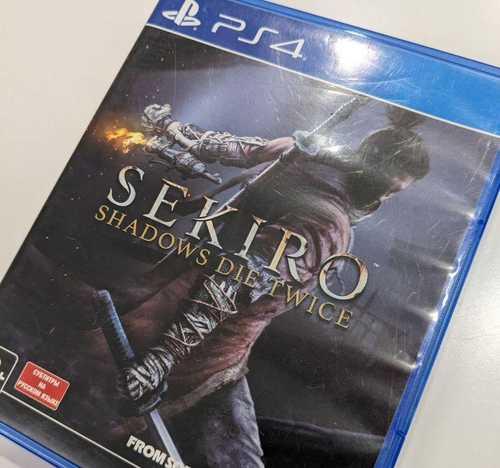 Sekiro shadows die twice ps4 диск