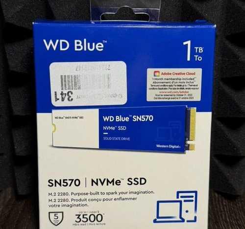 SSD M2 WD blue SN570 1tb