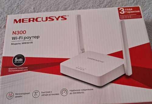 Wifi роутер mercusys MW301R