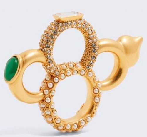 Schiaparelli кольцо Stacked Knuckle Rings