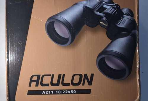 Бинокль Nikon Aculon A211 10-22x50 BAA818SA