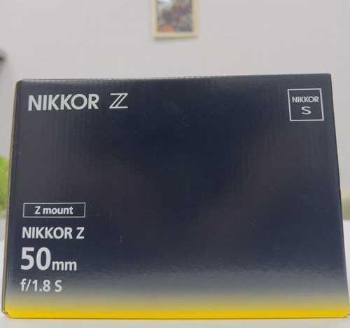 Nikon-Nikkor Z 50mm f/1.8 S (Новый)