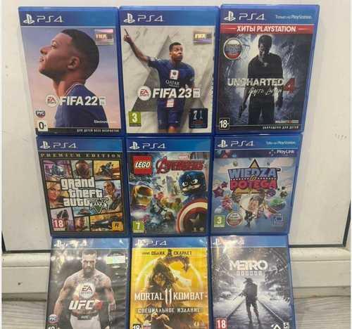 Диски на Playstation 4/5 (пс4/пс5)